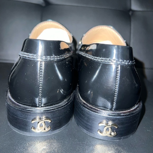 CHANEL | Shoes | Chanel Mocassins Loafers Bonnie And Clyde Mocas | Poshmark